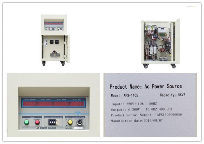 AC Power Source Variable Voltage Variable Frequency Converter 5KVA